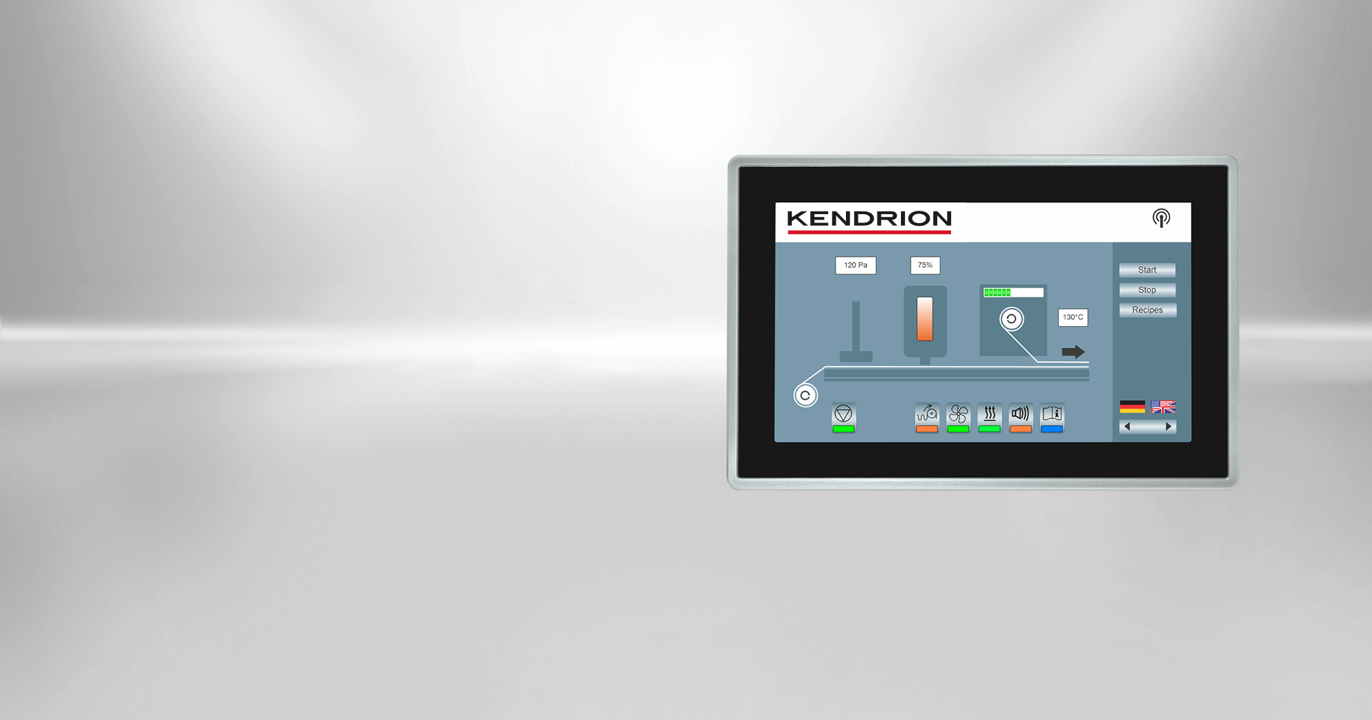 PLC with Touchpanel - Display, CODESYS V3 | KENDRION
