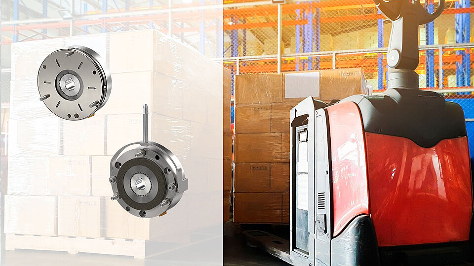 Holding brakes with emergency stop for Industrial Trucks | Kendrion